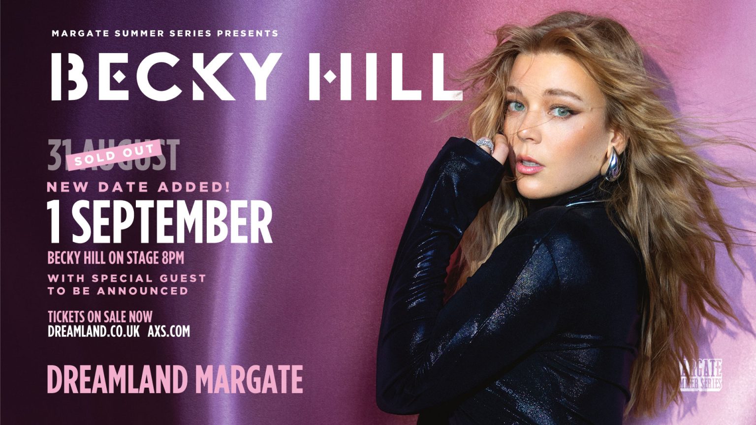 BECKY HILL - Events In Kent