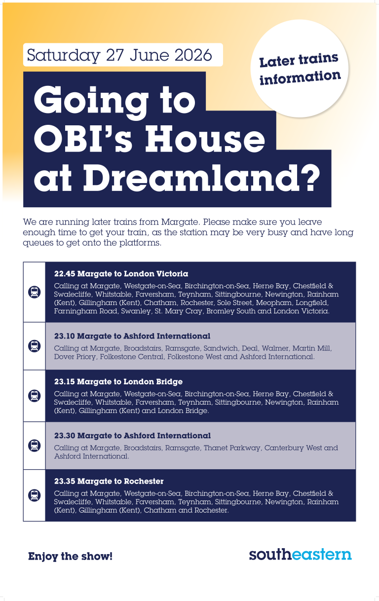 Obi's House | Events | Dreamland Margate